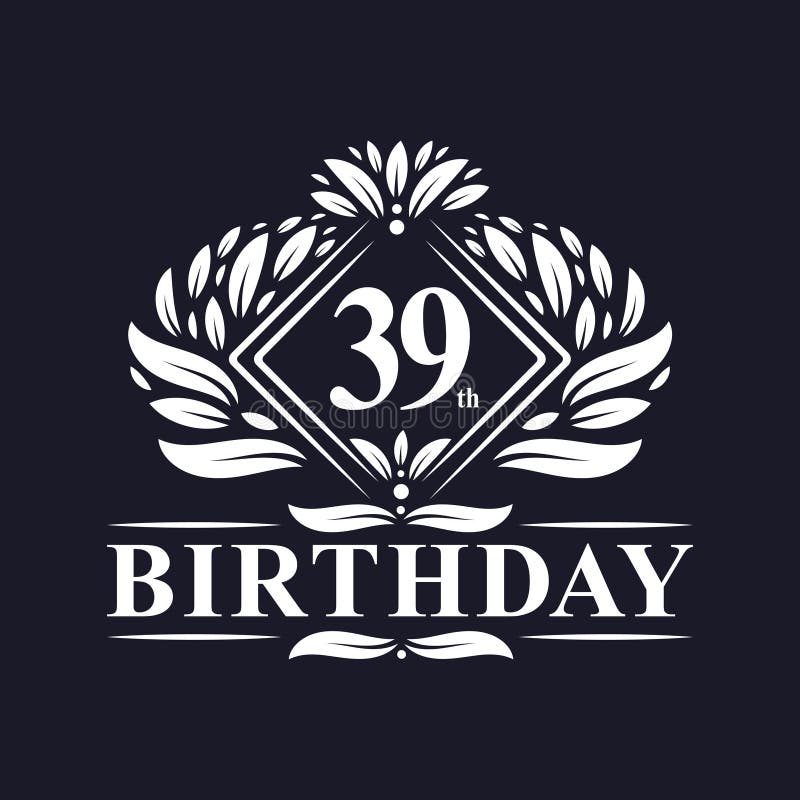 39th Birthday Stock Illustrations – 381 39th Birthday Stock ...