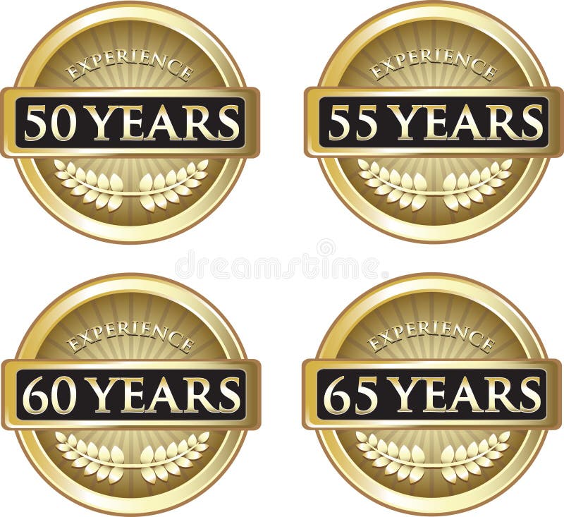 Years of Experience stock vector. Illustration of heraldry - 47876209