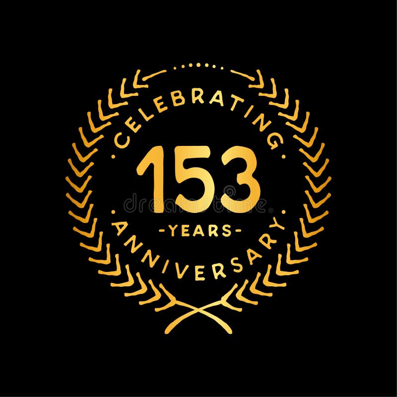 153years Anniversary Stock Illustrations – 71 153years Anniversary ...