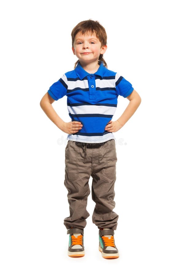 3 Years Old Boy Full Height Stock Image - Image of happiness, looking ...