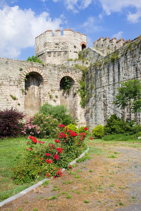 Yedikule Castle in Istanbul Stock Photo - Image of travel, ottoman ...