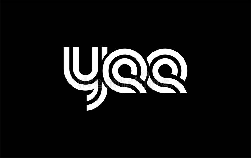 YEE Creative Unique Modern Letter Logo Design Stock Illustration ...