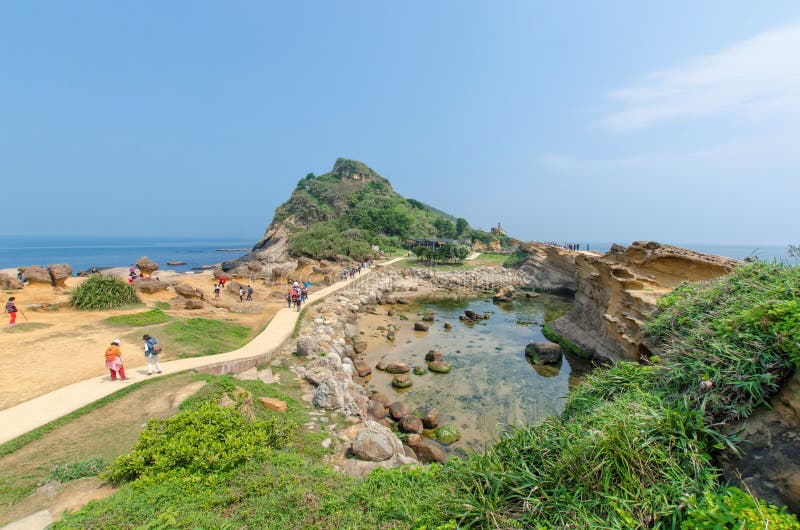 Yehliu Geopark, Taiwan photo éditorial. Image du taïwan - 52750041