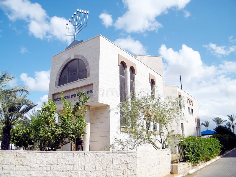 Or Yehuda Synagogue Hanukkah 2011 Editorial Photography - Image of ...