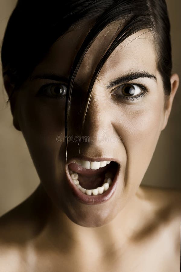 Yelling stock image. Image of body, pose, portrait, posing - 1927043