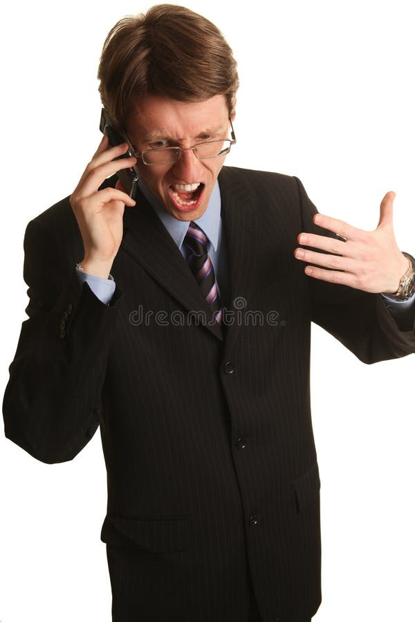 Yelling stock image. Image of confidence, male, agreemant - 22152871
