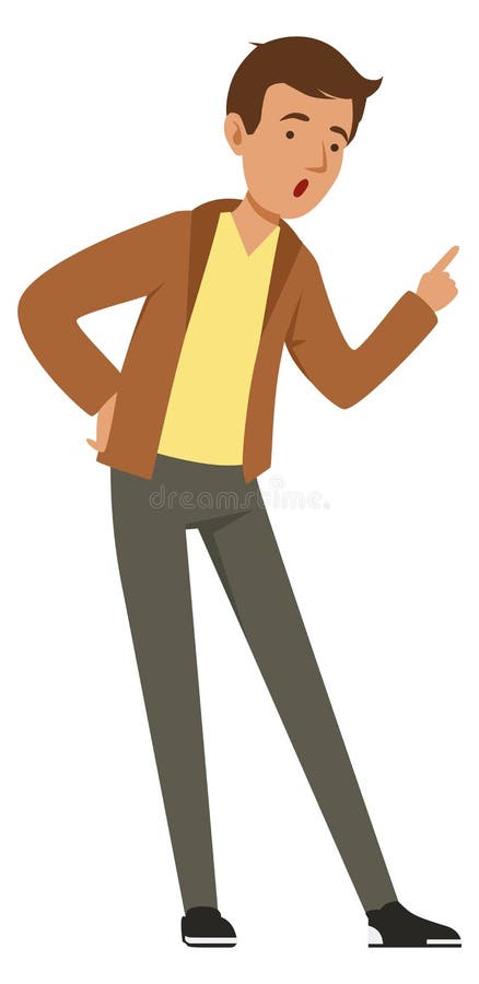 Cartoon Yelling Help Stock Illustrations – 177 Cartoon Yelling Help ...