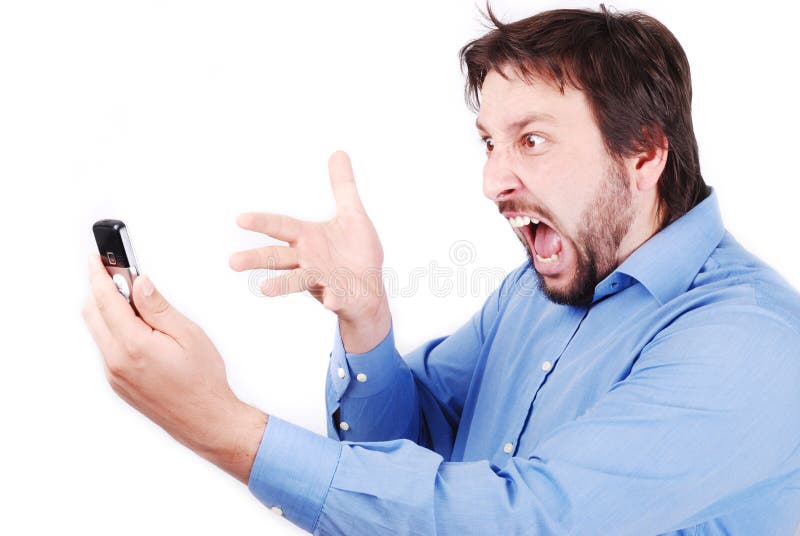 Yelling on phone stock photo. Image of couple, elegance - 10027672