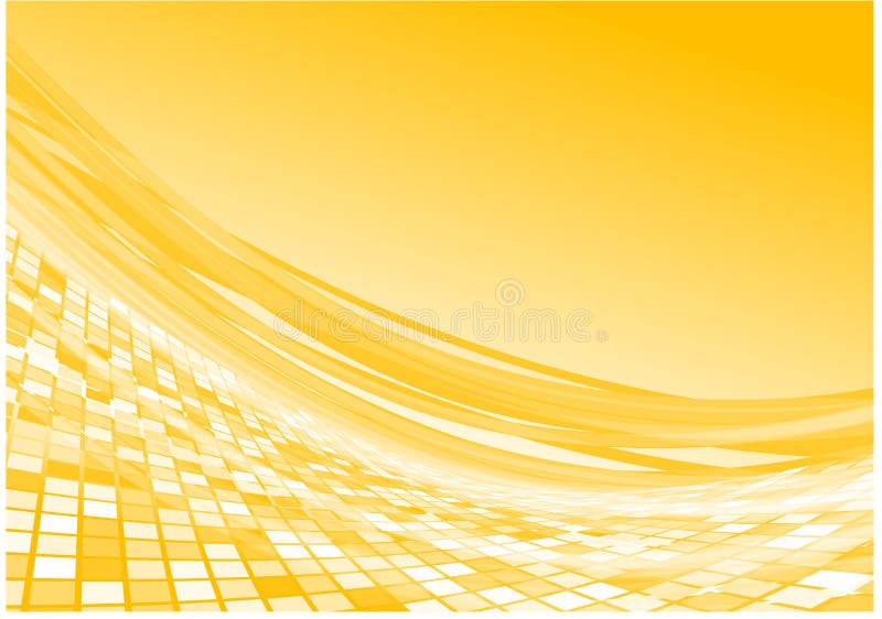 Yellow abstract background stock vector. Illustration of internet - 2731441