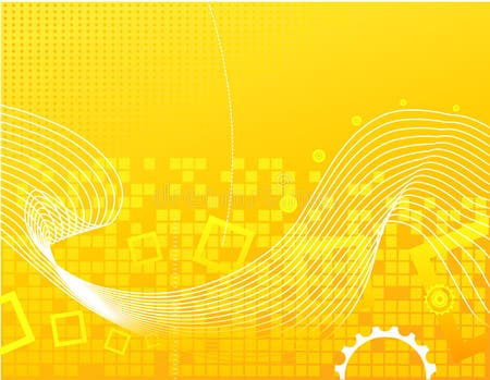 Yellow abstract background stock vector. Illustration of internet - 2731441