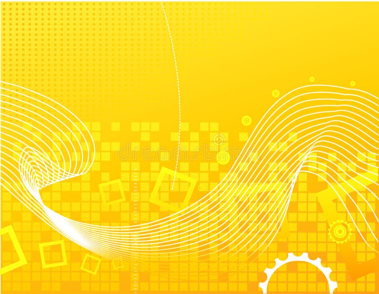 Yellow abstract background stock vector. Illustration of internet - 2731441