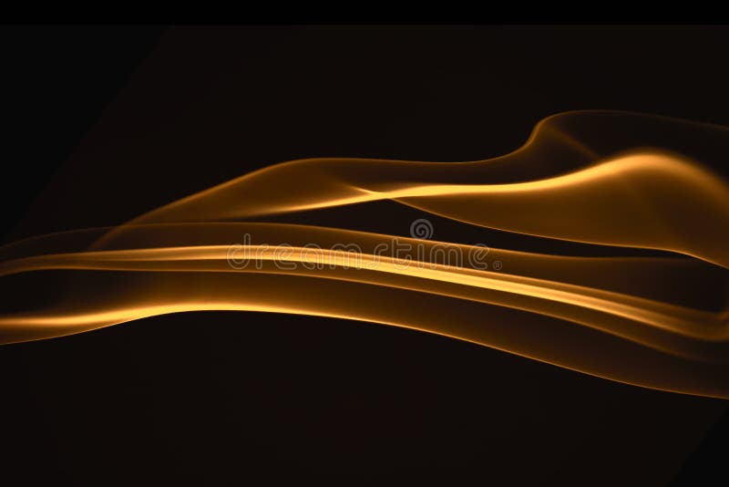 Yellow Abstract Curves stock photo. Image of light, shape - 139791532
