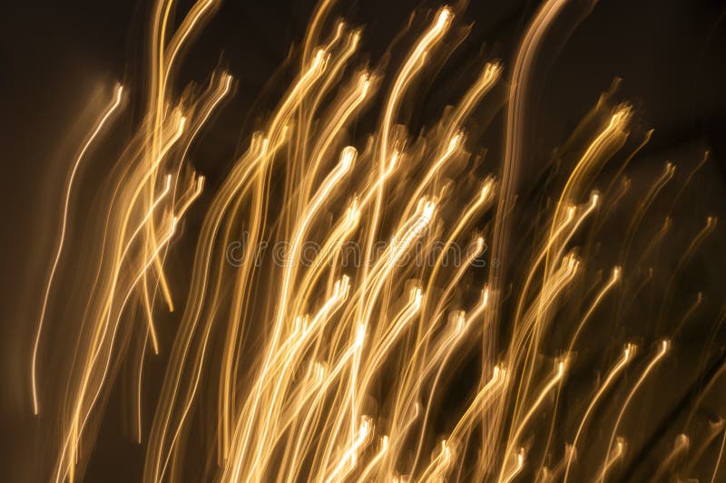 Yellow abstract lights stock photo. Image of reflection - 354490358