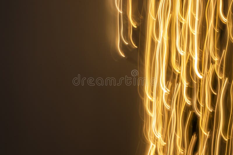 Yellow abstract lights stock photo. Image of blurred - 354490456