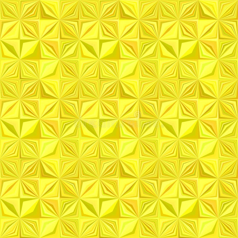 Yellow Repeating Kaleidoscope Pattern Background Design - Abstract ...