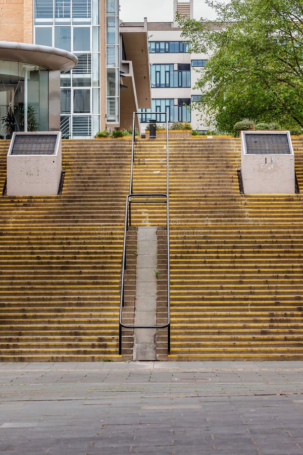 Yellow abstract steps stock photo. Image of houses, house - 135257212
