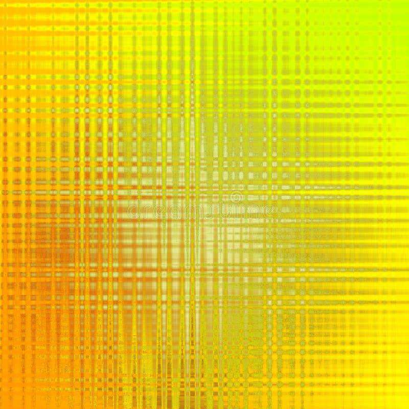 Yellow Abstract Texture Halftone Dots. Yellow Dots and Zigzag on Yellow ...