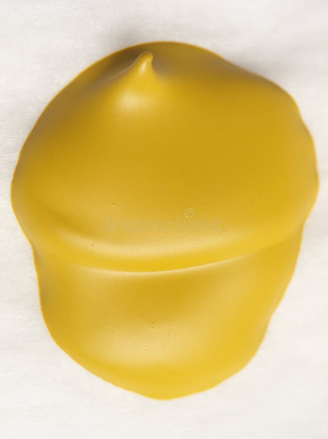 Yellow acorn stock photo. Image of drop, detail, unique - 12299812
