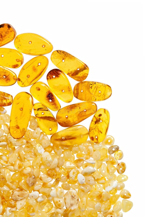 Yellow amber stones. stock image. Image of brown, light - 89743791