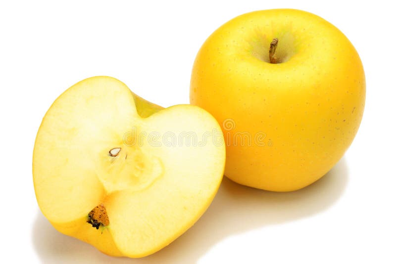 Yellow apple stock image. Image of sweet, apple, food - 22613779