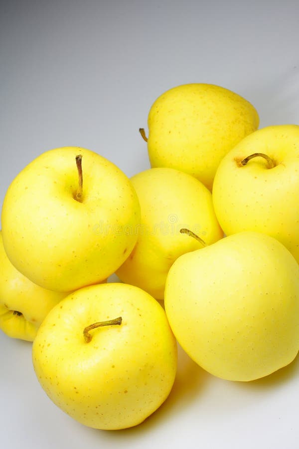 Yellow apple stock photo. Image of fresh, yellow, apple - 26213708
