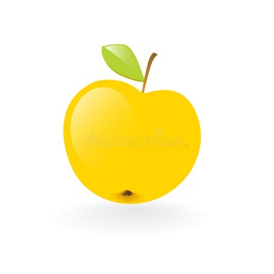 Fresh Juicy Yellow Apple Stock Illustrations – 32,884 Fresh Juicy ...