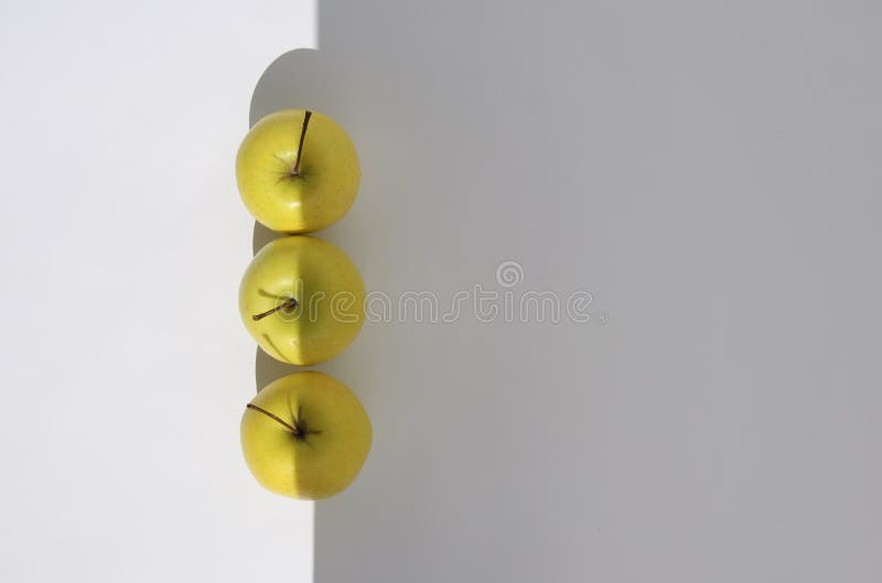 Yellow Apples Background stock photo. Image of lifestyle - 40896234