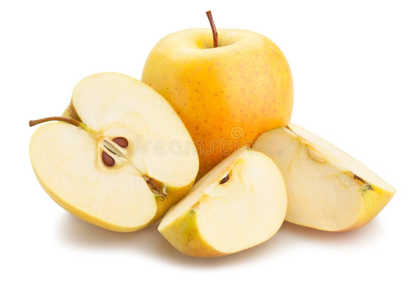 Yellow apples stock photo. Image of autumn, dotted, gourmet - 106607492