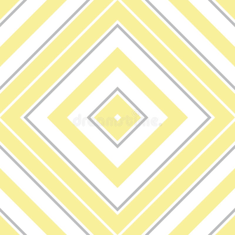Yellow Argyle Diagonal Stripes Seamless Pattern Background Stock Vector ...