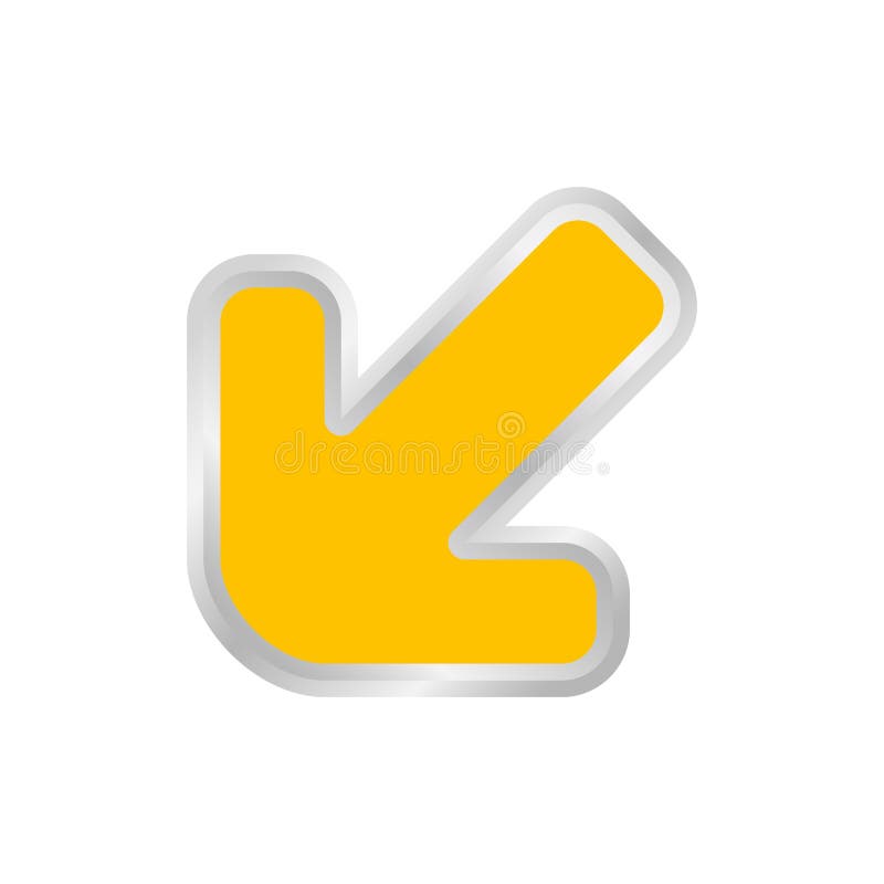 Logo With Yellow Arrow Pointing Right
