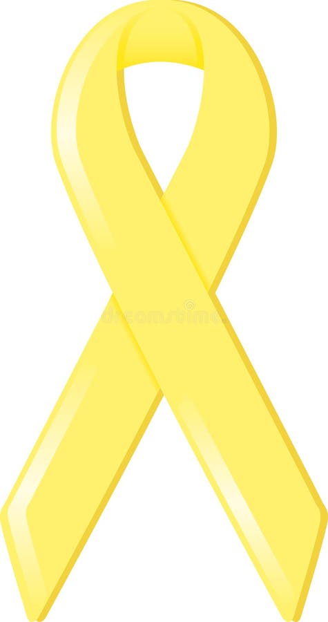 5+ Yellow awareness ribbon Free Stock Photos - StockFreeImages