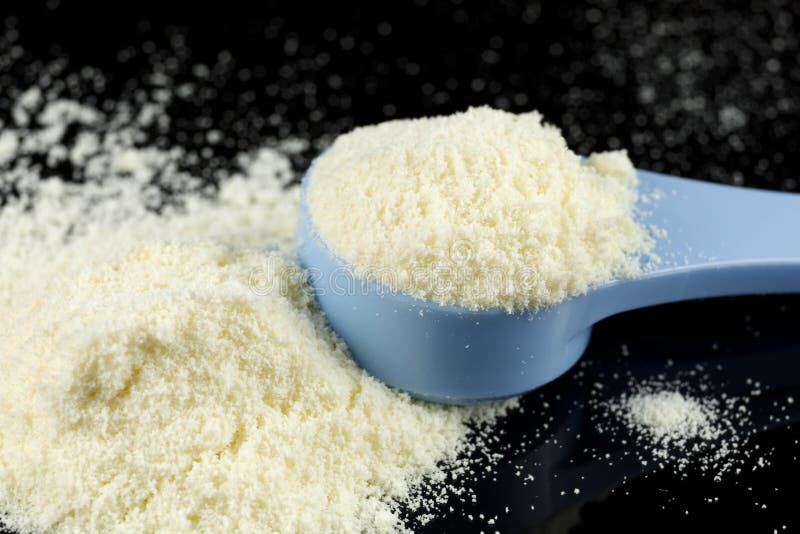 Yellow Baby Food Powder in a Pile Stock Image - Image of meal, organic ...