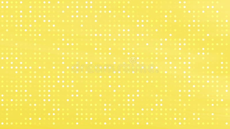Yellow Dotted Pattern Background Loop. Stock Footage - Video of ...
