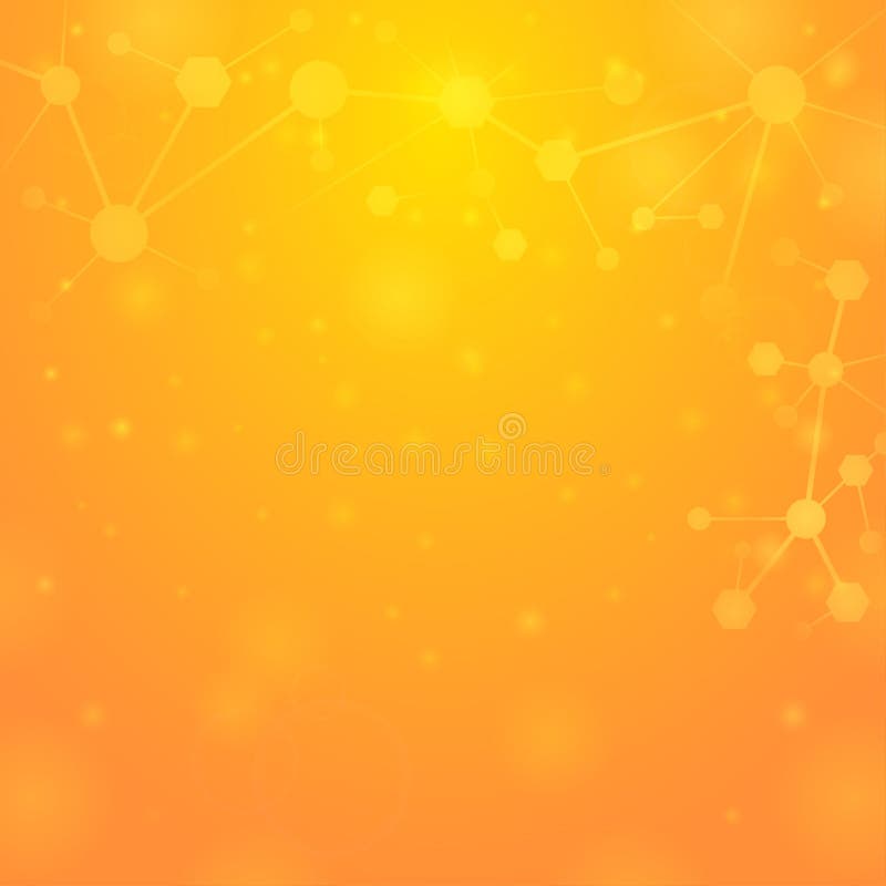 Yellow background stock vector. Illustration of digital - 43200586