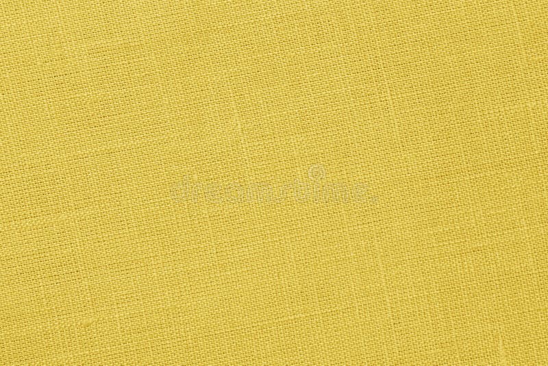 Yellow Background - Linen Canvas - Stock Photo Stock Image - Image of ...