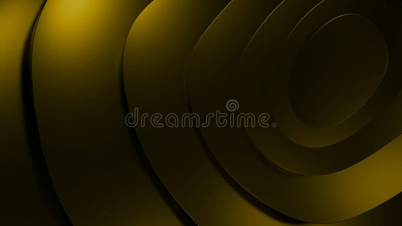 Yellow Background Made in Computer Graphics. Design. Small Circles ...