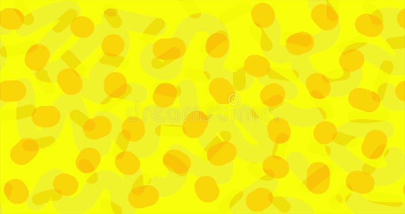 Yellow Background with Orange Circle Pattern. Backdrop Animation Stock ...