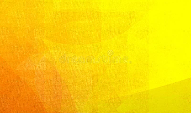 Yellow Background. Plain Backdrop Illustration with Copy Space ...
