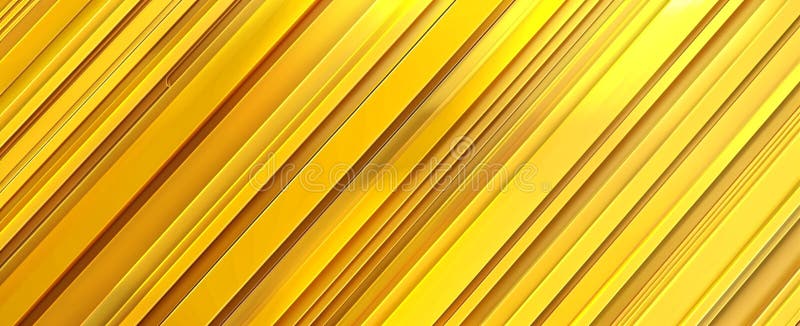 A Yellow Background with a Series of Thin Lines Stock Illustration ...