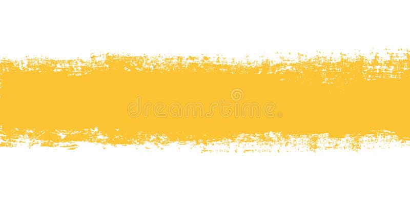 Yellow Background.Strip Paint .Roller Brushes with Colors Paint for ...