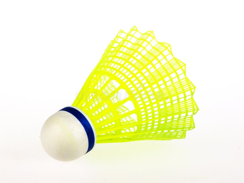 Yellow Badminton Shuttlecocks and Line Hall Floor at Badminton Courts ...