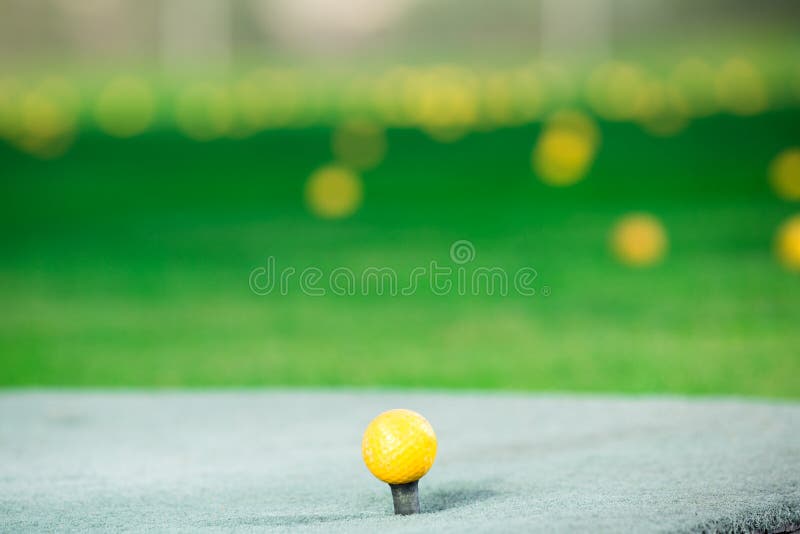 Yellow ball stock photo. Image of pushing, activity - 213772232