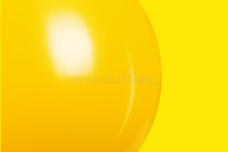 Yellow balloon stock image. Image of balls, inflated - 192585605