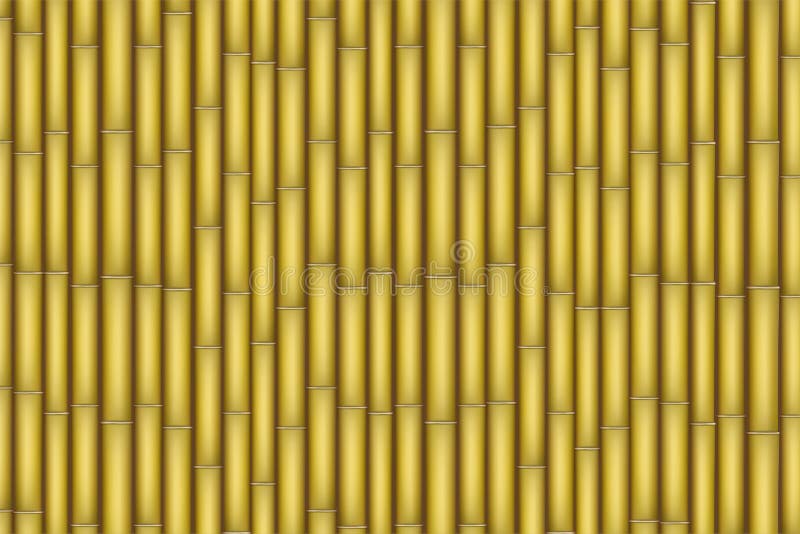 Yellow Bamboo texture stock vector. Illustration of bough - 178152844