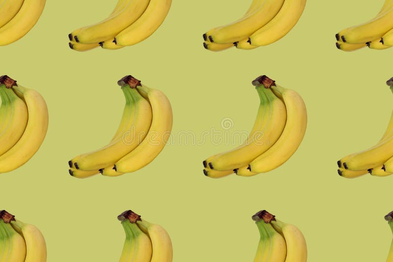 Yellow banana pattern. stock image. Image of bananas - 250728287
