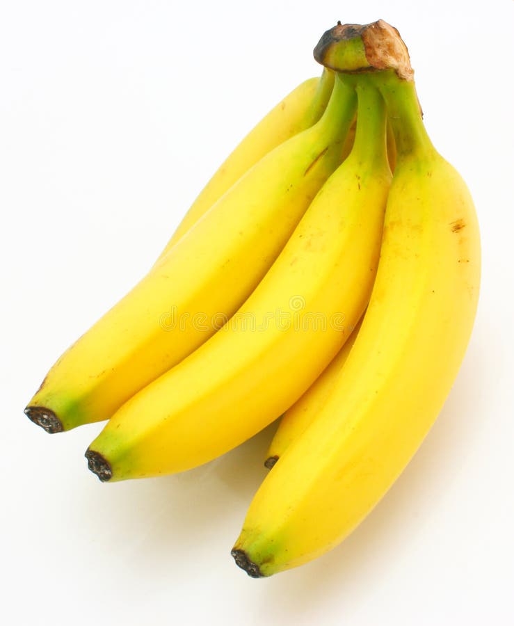 Yellow bananas stock photo. Image of ripe, natural, seeds - 16861380