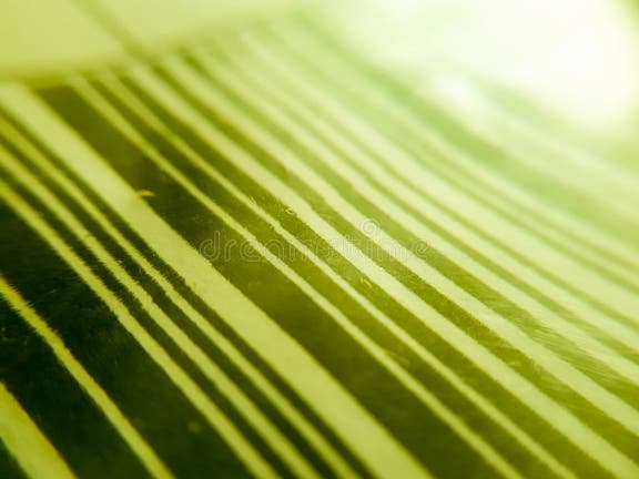 Yellow Bar Code Close Up Macro Stock Photo - Image of money, barcode ...