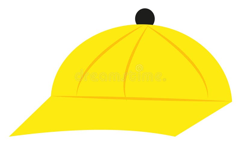 Yellow Baseball Cap Front Stock Illustrations – 184 Yellow Baseball Cap ...