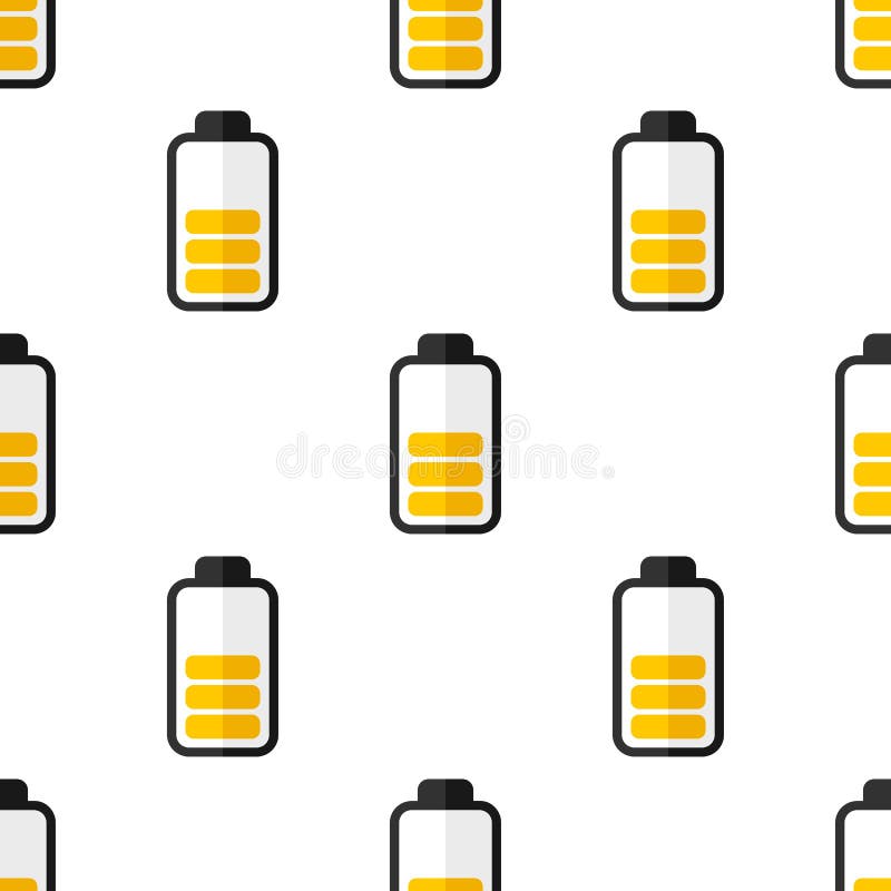 Clean Energy Seamless Pattern Stock Vector - Illustration of backdrop ...