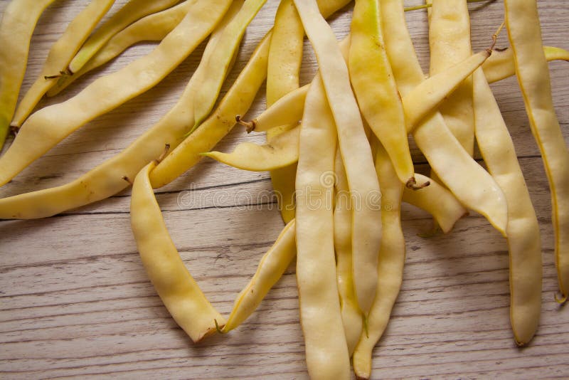 Yellow beans stock photo. Image of cooked, board, cuisine - 61651838